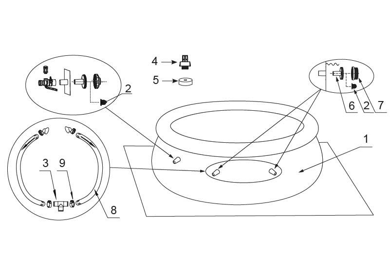 Intex Above Ground Pool Frame Parts List | Reviewmotors.co