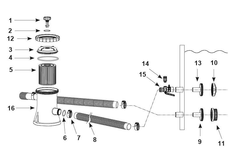 Intex Krystal Clear Filter Pump Model 603 Parts | Reviewmotors.co